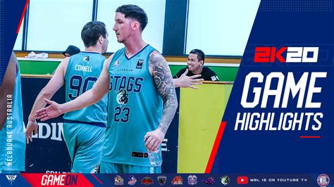 Benji Coco Of Stags Bombed The Capitals Melbourne Basketball Mbl