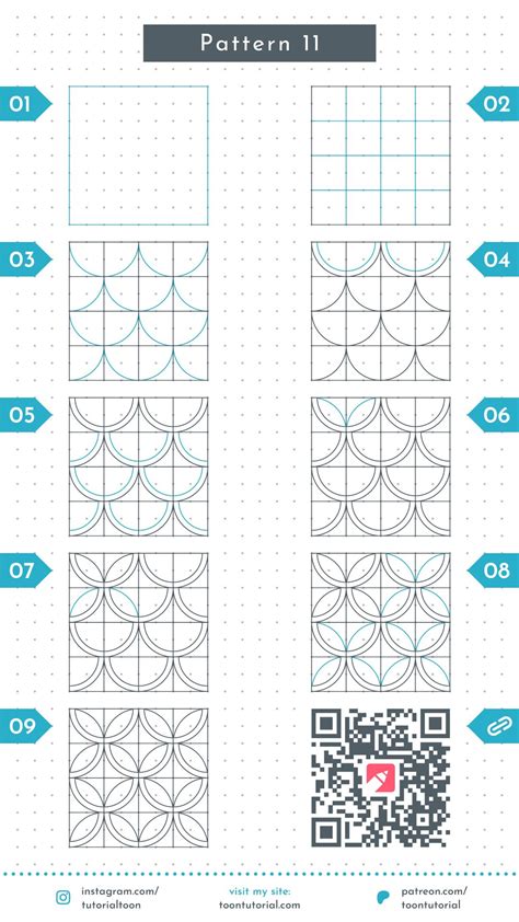 Zentangle Patterns Step By Step Artofit