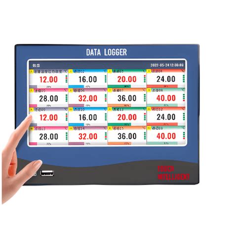 gaotek touch screen data logger for industrial gao tek