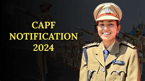 Upsc Capf Notification 2024 Join As Assistant Commandant Dde