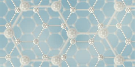 분자는 육각형 시스템 탄소의 개념에에서 연결 3 차원 일러스트 레이 션 나노입자에 대한 스톡 사진 및 기타 이미지 나노입자 테크놀로지 3차원 형태 Istock