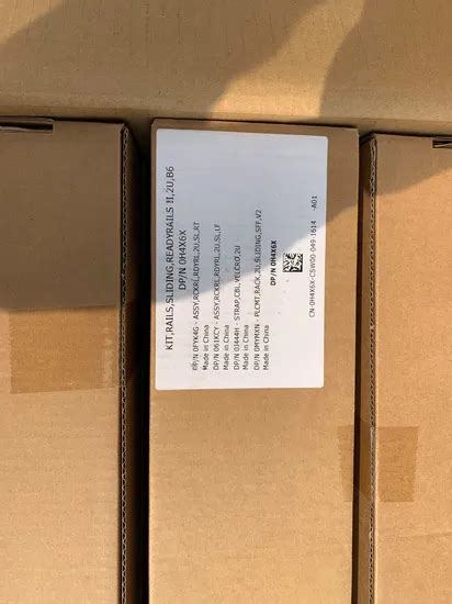 New 1u Static Rail Kit For Dells Poweredge Rack Server Dells 1u Static