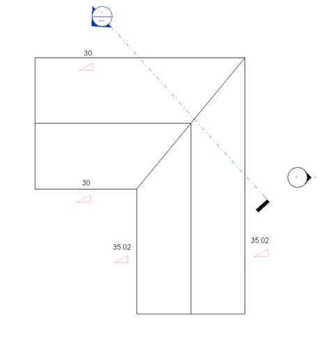 lebimensuisse revit comment aligner le faitage du toit