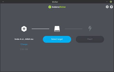 how to create a live linux usb drive using etcher foss linux