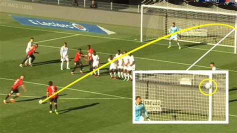 2022 23 프랑스 리그1 골대 강타 정교한 프리킥 시도한 부리주 스타드 렌 Vs 랭스 Sbs