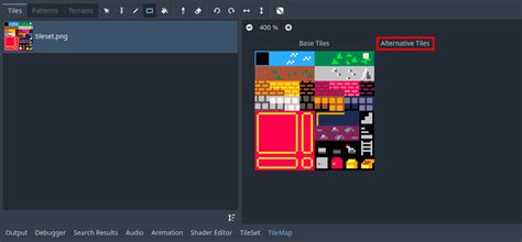 【godot4】tilemapのalernative tilesとは ネコニウム研究所