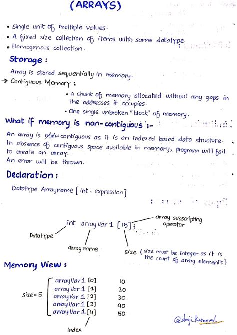 Array Functions Pointers Arrays Single Unit Of Multiple Values