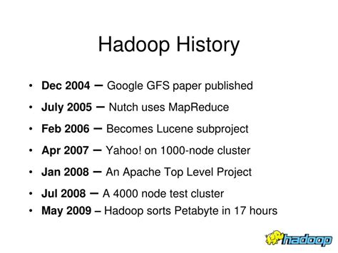 PPT Hadoop Condor PowerPoint Presentation Free Download ID