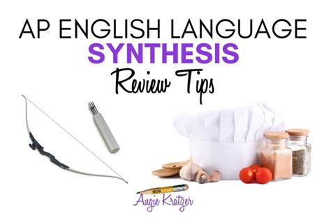 AP Language Synthesis Review Tips Angie Kratzer