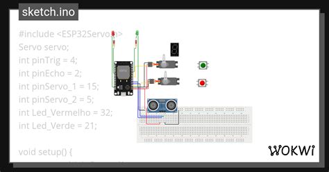 Projeto Estacionamento Wokwi ESP STM Arduino Simulator Projeto Estacionamento Wokwi ESP STM Arduino Simulator