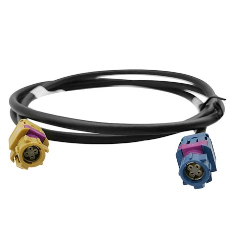 Gps Bluetooth Hsd Pigtail Coaxial Cable 4 Pin Lvds Fakra Coaxial