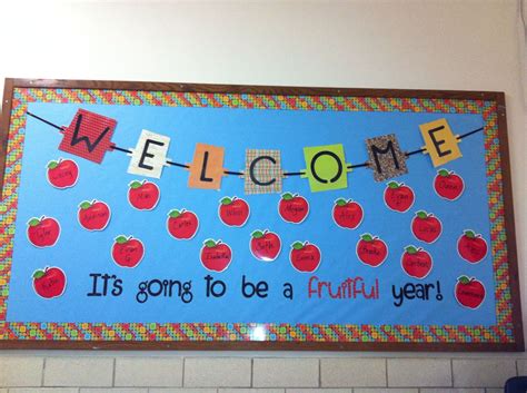 Welcome Back To School Bulletin Board Ideas Welcome Back Schoolsenior