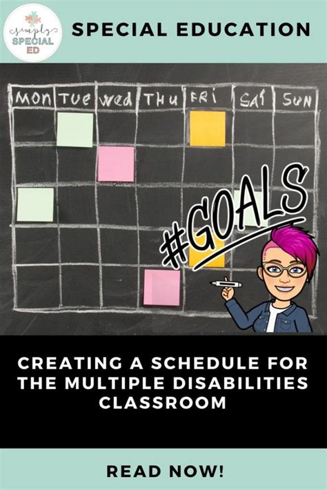 Creating A Schedule For A Multiple Disabilities Classroom Simply Special Ed Multiple