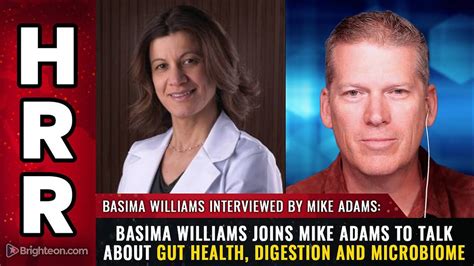 Basima Williams Joins Mike Adams To Talk About Gut Health Digestion