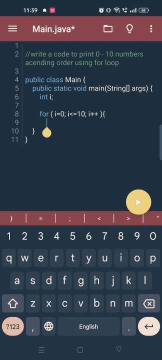 Write A Code To Print 0 10 Numbers Ascending Order Using Forloop Ll Java Codes Ll Gopi I