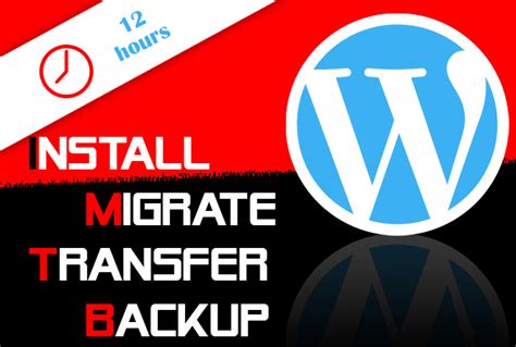 Install Backup Migrate Your Wordpress Site Fiverr