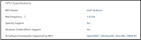 Intel NPU Neural Processing Unit ComputerCity