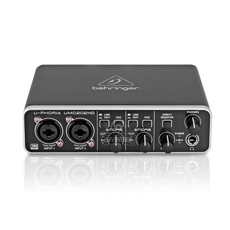 Interface Behringer U Phoria Umc 202hd