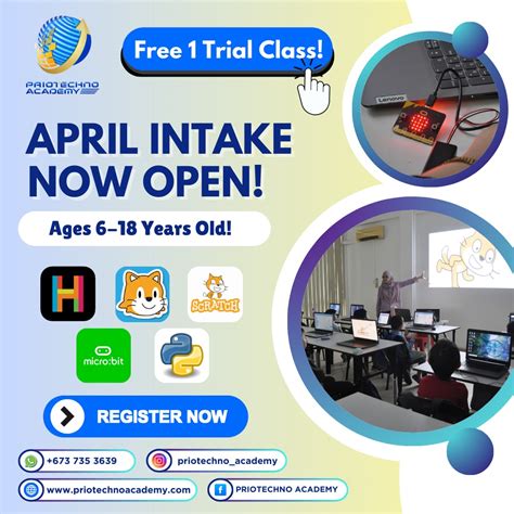 Priotechno 🖥️ Ready To Code Our April 2025 Intake Is Open Were Looking For Young Minds