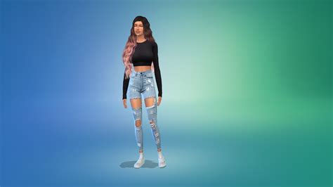 New Sim Quinn Maverick Echos Female Sims Part 2 Final The Sims 4