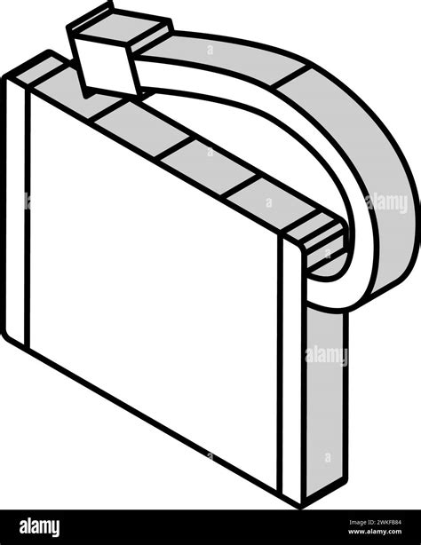 Lithium Ion Li Ion Battery Isometric Icon Vector Illustration Stock Vector Image And Art Alamy