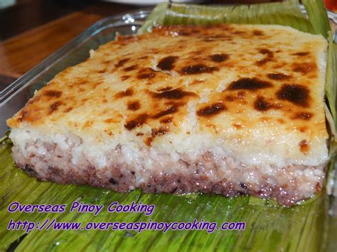 Baked Biko Sapin Sapin Style