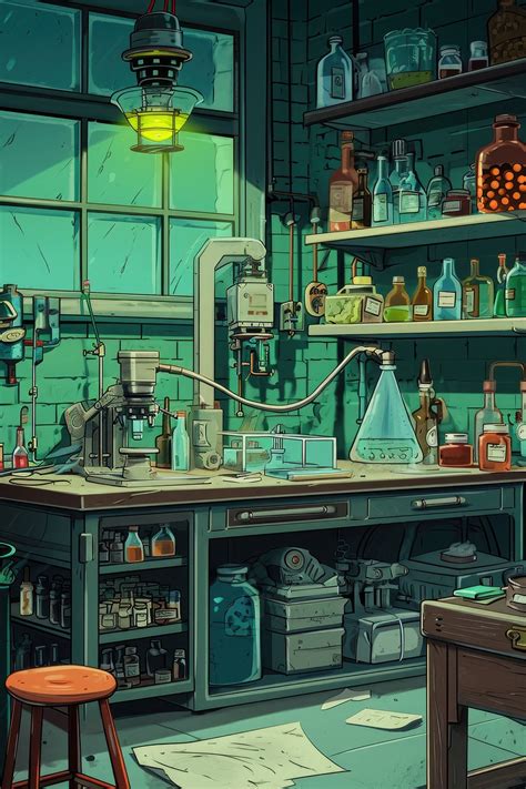 Download Ai Generated Laboratory Chemistry Royalty Free Stock Illustration Image Pixabay