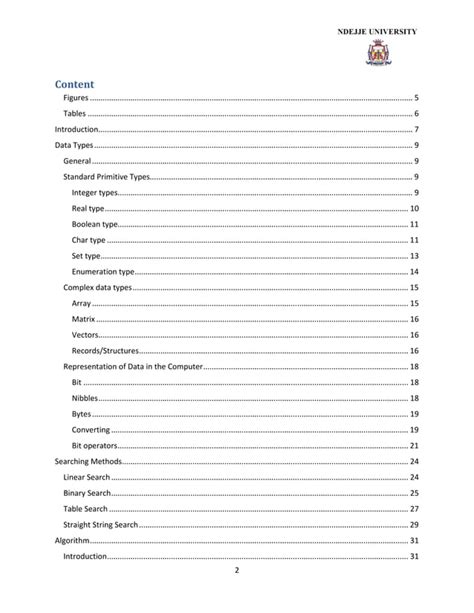 Data Structures And Algorithm Pdf