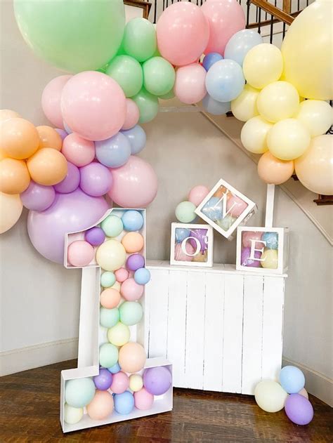 A Rainbow Themed First Birthday Party For Merritt Merritt Style