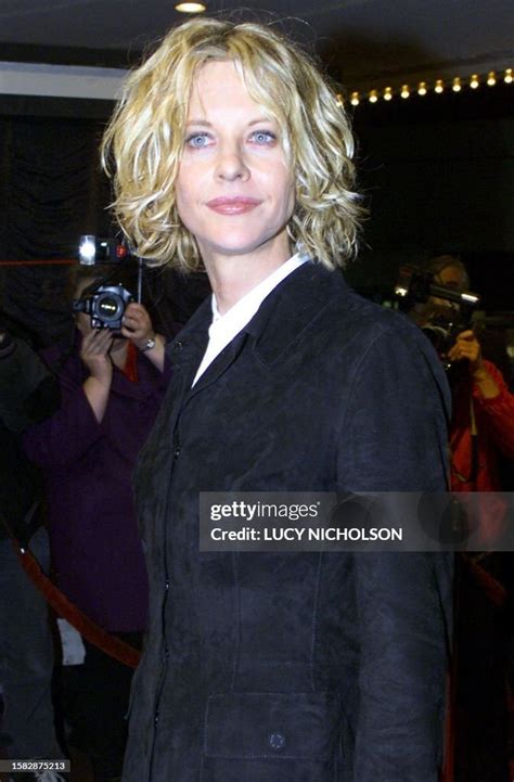 Us Actress Meg Ryan Arrives At The Premiere Of Her New Film Hanging