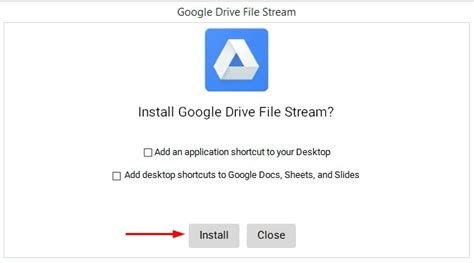 Google Drive File Stream Sync Settings Gasmjoint