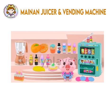 Jual Mainan Mesin Minuman Vending Machine Dengan Mesin Blender Shopee Indonesia