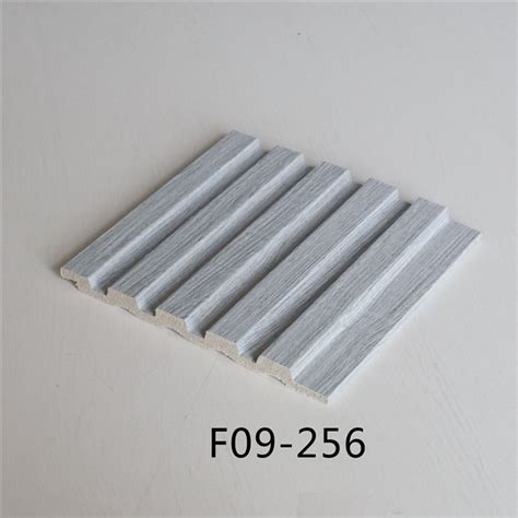 China High Quality Charcoal Louver Cladding Wall Panel Wood Alternative