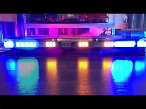 Code 3 RX2700 CAL Spec Lightbar Demo Rear YouTube