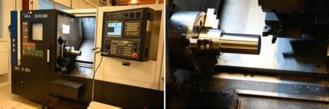 Photo Of The Cnc Turning Center And The Workpiece Set Up Download Scientific Diagram
