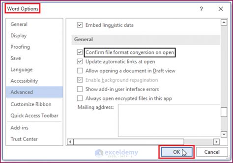 Solved Word Mail Merge Not Working With Excel ExcelDemy