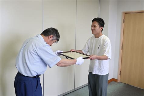 住民の方へ応急手当活動の功績を称え消防署長表彰を行いました 八代広域行政事務組合