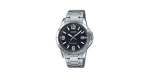 Casio Enticer Men Mtp V004d 1b2 Stainless Steel Watch