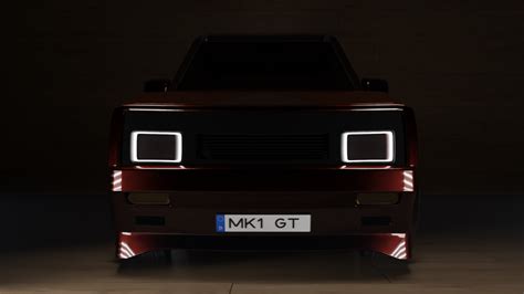 Vw Golf Mk1 Custom Model Cgtrader
