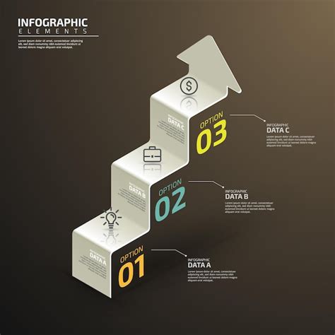 Premium Vector Infographic Design Template Creative Concept With 3 Steps Can Be Used For