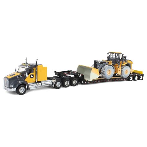 Ertl 1 50 John Deere 904 P Tier Wheel Loader With Kenworth T880 Semi