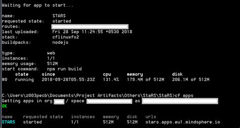 Cloud Foundry Cf Err Failed To Make Tcp Connection To Port 8080