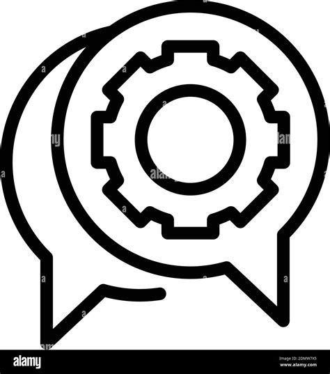 Technical Support Icon Outline Technical Support Vector Icon For Web Design Isolated On White