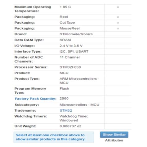 Ding Liu Stm32f030f4p6tr Arm Microcontrollers Mcu Entry Level Arm Cortex M0 Value Mcu