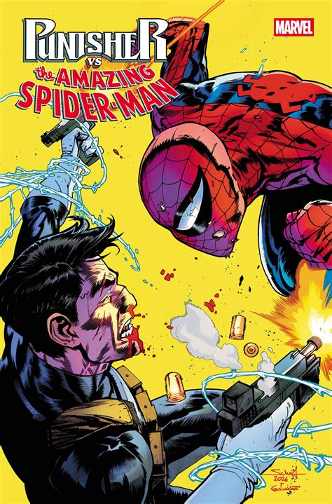 Punisher Vs Spider Man 2026 Marvel Comics Comic Previews
