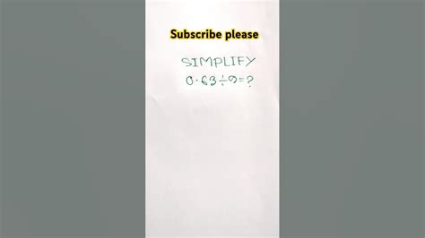 Simplification Math Maths Math Simplification Matholympiad