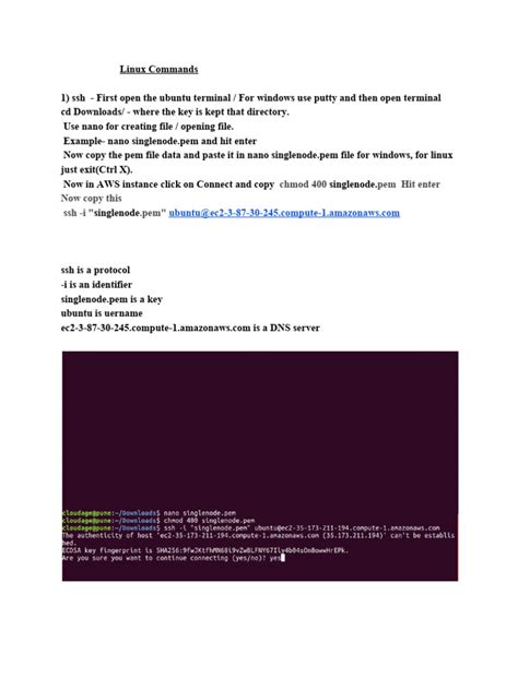 Basic Linux Commands With Images Pdf Computer File Zip File Format