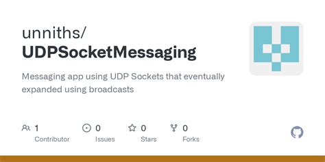 Github Unnithsudpsocketmessaging Messaging App Using Udp Sockets