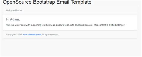 How To Use Bootstrap In Email Template Williamson