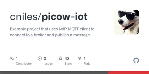 Github Cnilespicow Iot Example Project That Uses Lwip Mqtt Client